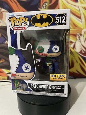 Funko Pop! Vinyl: Patchwork Batman Joker - Hot Topic Exclusive W/pop ...