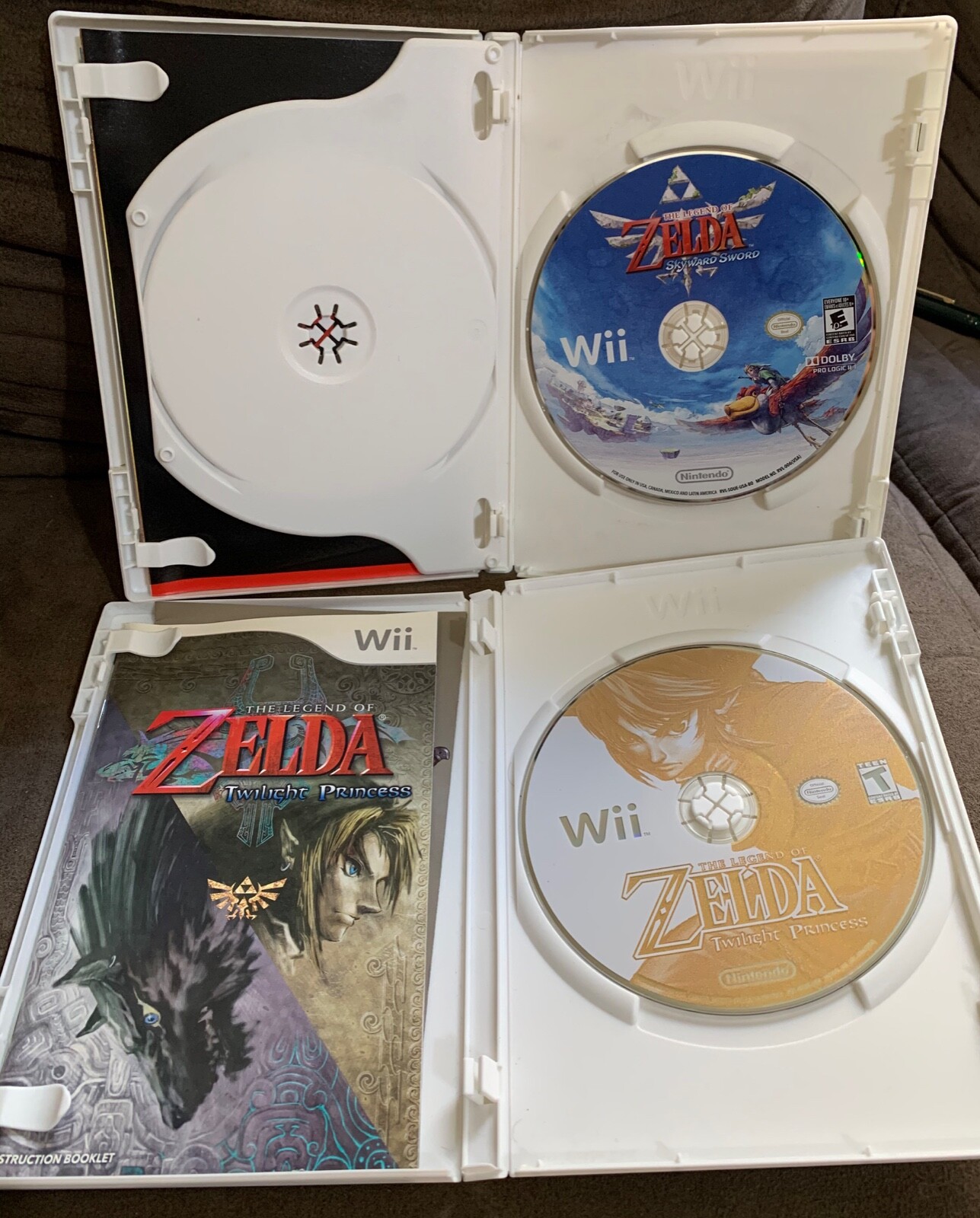 Legend of Zelda: Skyward Sword, Twilight Princess & Wii Remote ...