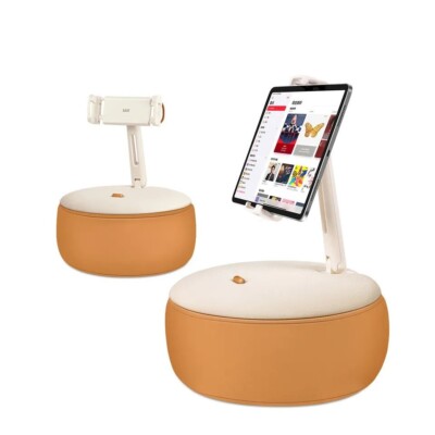 White Cushioned Device Holder Perfect For Phone and iPad use on Couches ...