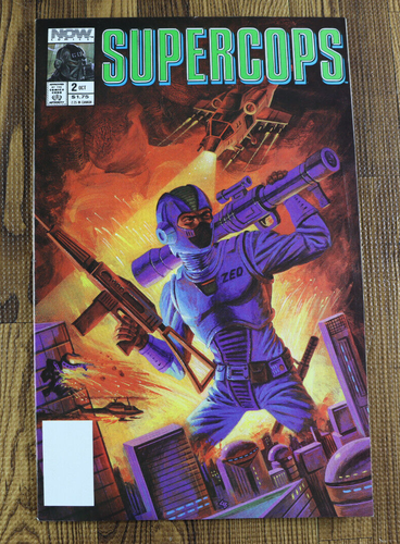 1990 Now Comics Supercops #2 VF/VF+ | eBay