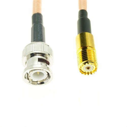 RG400 Cable BNC Male plug to Mini UHF Female jack Crimp RF Connector ...