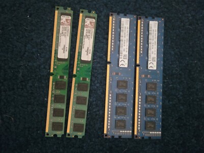 Total 12GB Ram Total SK Hynix (4GB x 2) PC3L-12800U DIMM and Kingston ...