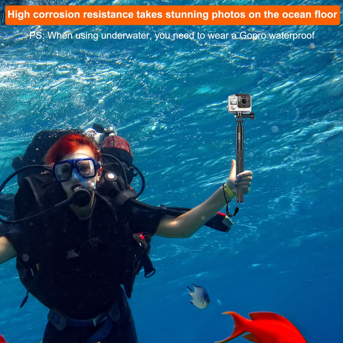 Gopro Pole Underwater