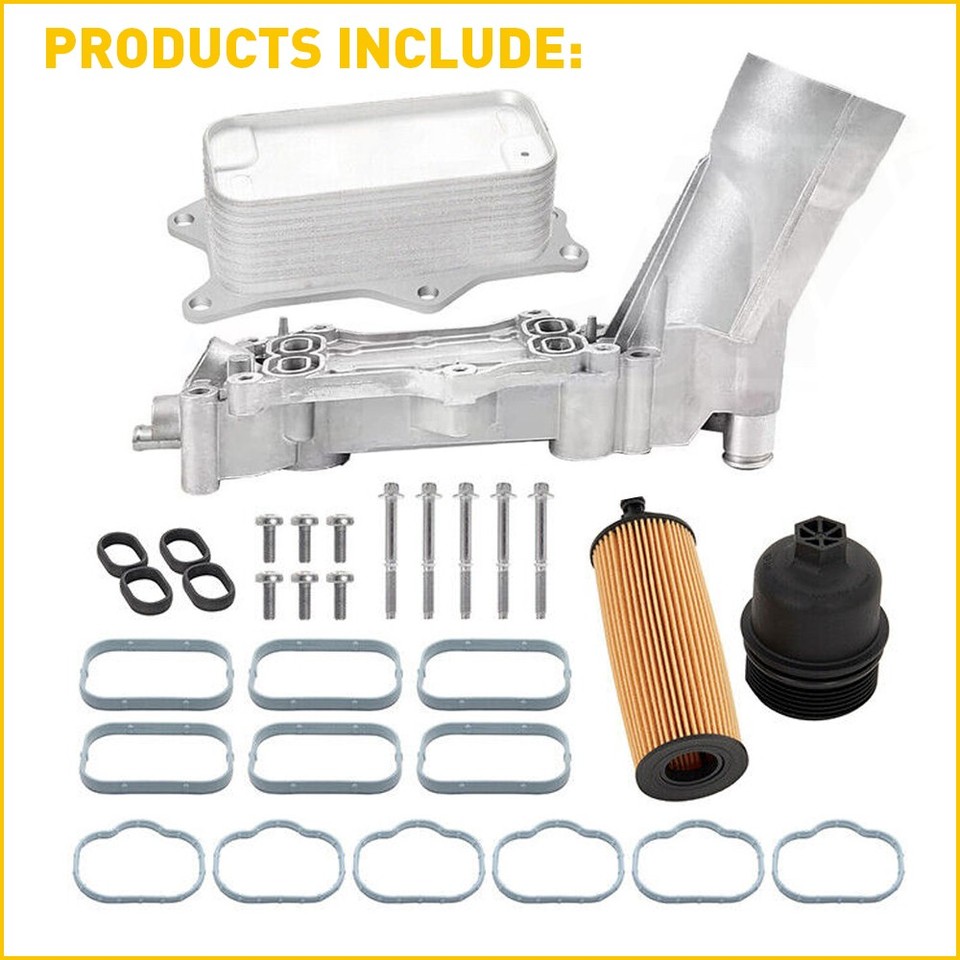 Aluminum Engine Oil Filter Housing For Fit Dodge Chrysler 2011-2016 Fit ...