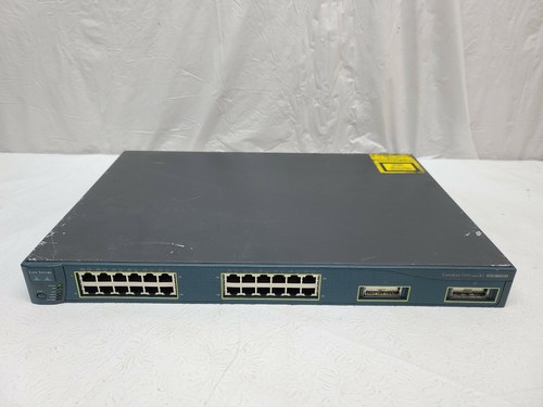 Cisco Catalyst 3500 Series XL Model WS-C3524-XL 24 Port Ethernet Switch ...