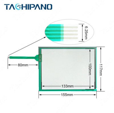 1x for AST065 AST-065B AST-065B080A Glass Touchpad AST-065 Touch Screen ...