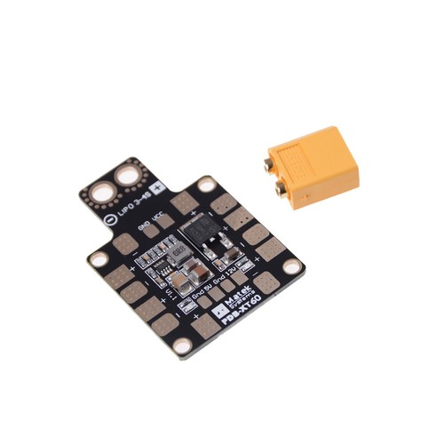 1pc pdb xt60 bec 5v/12v power distribution module board for fpv drone ...