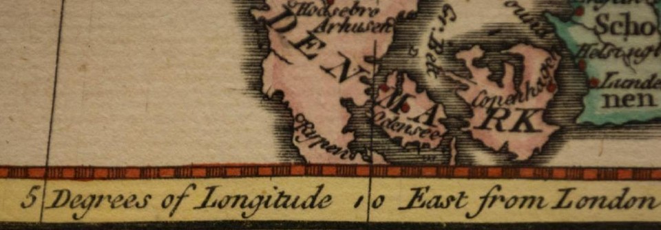 Antique Map, Sweden and Norway, 18th C. ( 1700s ) 1765, Collector's ...