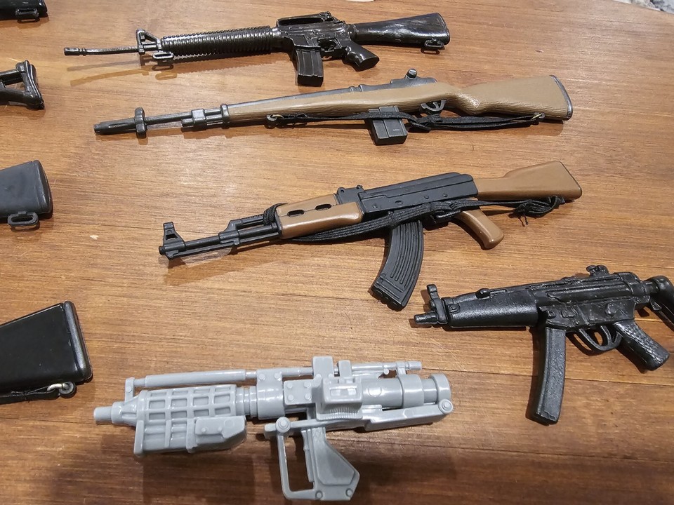 10 Gi Joe Guns Gun Weapons Rifle Rifles 12 Inch Gi Joe 1/6 (28) | eBay