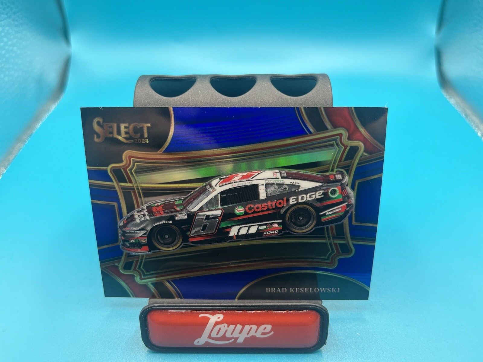 Brad Keselowski 2024 Panini Select Pit Road Blue Prizm 23/175 #110 ...