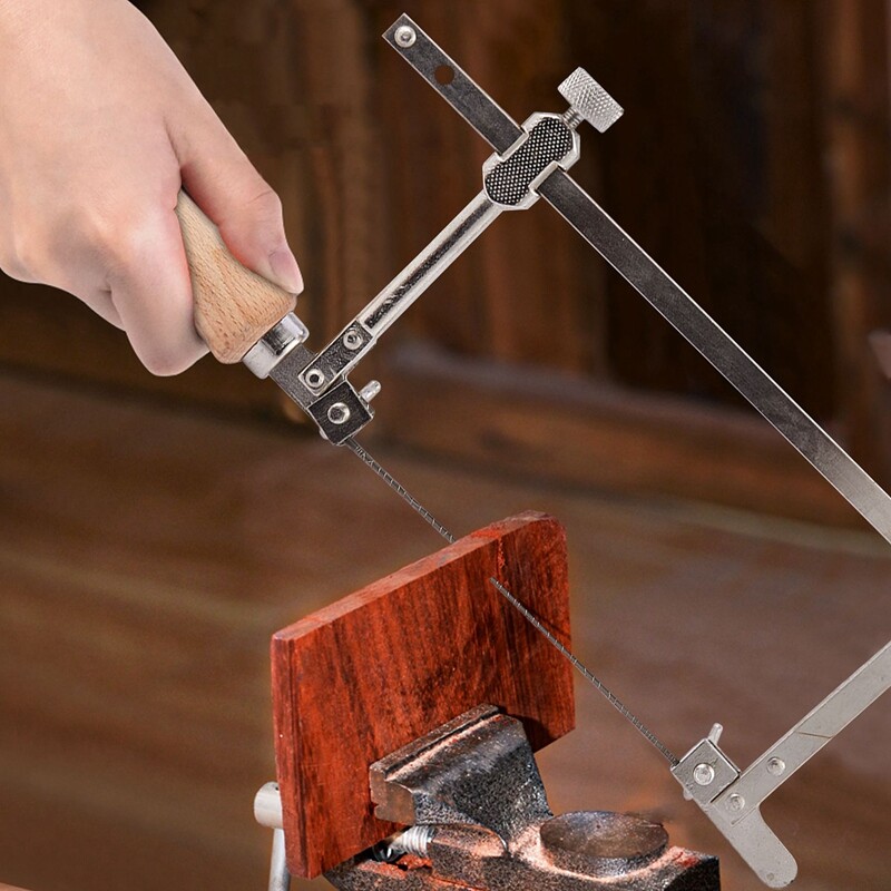 Professional Adjustable Saw Bow Wooden Handle Of Jewelry Saw Frame Hand ...