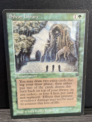 Sylvan Library Legends MTG -NM- Magic: The Gathering Free Ship | eBay