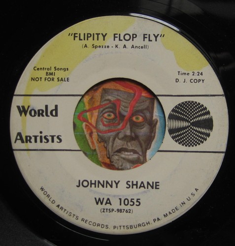 HEAR Johnny Shane 45 Flippity Flop Fly / Roseanna teen blue eyed soul | eBay