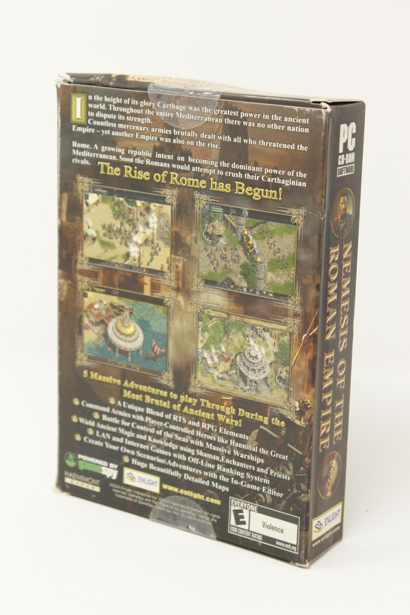 Nemesis Of The Roman Empire Nemesis Of The Roman Empire PC Big Box