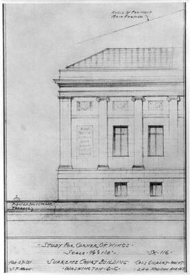 Photo:US Supreme Court Building,Washington,DC,Cass Gilbert 4 | eBay