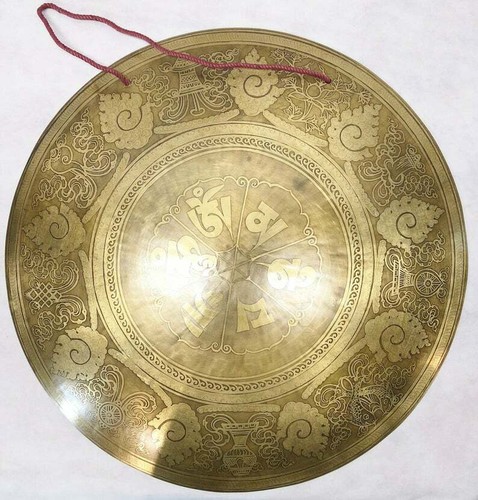 20 Inch Gong Sound Healing Meditation yoga- Nepalese Handcrafted Mantra ...