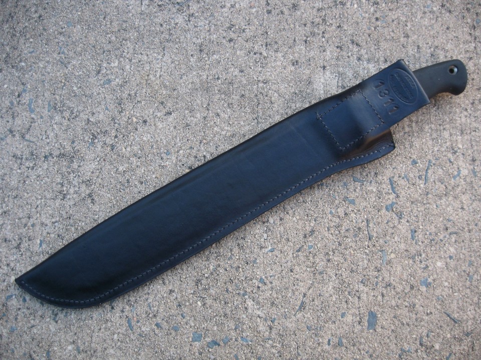 Scrap Yard Knife Company 1311 Knife Custom Molded Leather Sheath BLACK ...
