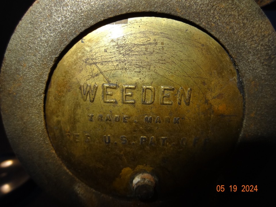 ANTIQUE VINTAGE WEEDEN MODEL 34 STEAM ENGINE | eBay