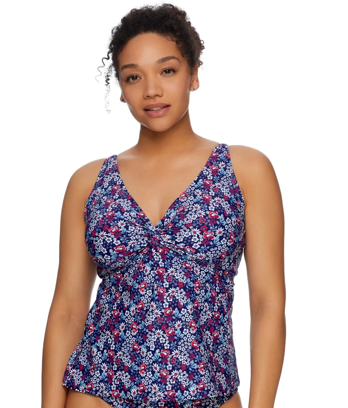 Sunsets AMALFI BLOOM Forever Underwire Tankini Swim Top, US 34E/32F/30G ...