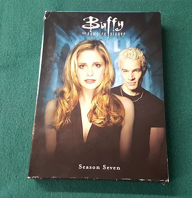 Buffy the Vampire Slayer Season 7 Seventh 7th Seven S7 Complete DVD Box ...