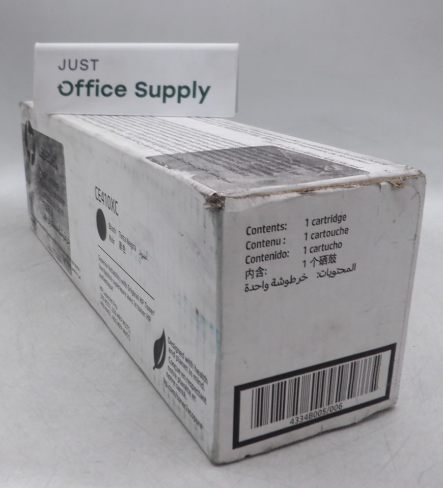 Genuine HP CE410XC Black Print Cartridge Free Shipping D 888182502358| eBay