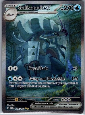 Golisopod ex 246/182 SV04: Paradox Rift - Pokemon Card - NM | eBay ...