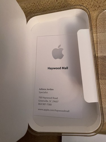 One Owner Orignal iPod Touch Empty Plastic Retail Box Clear Case 16GB ...