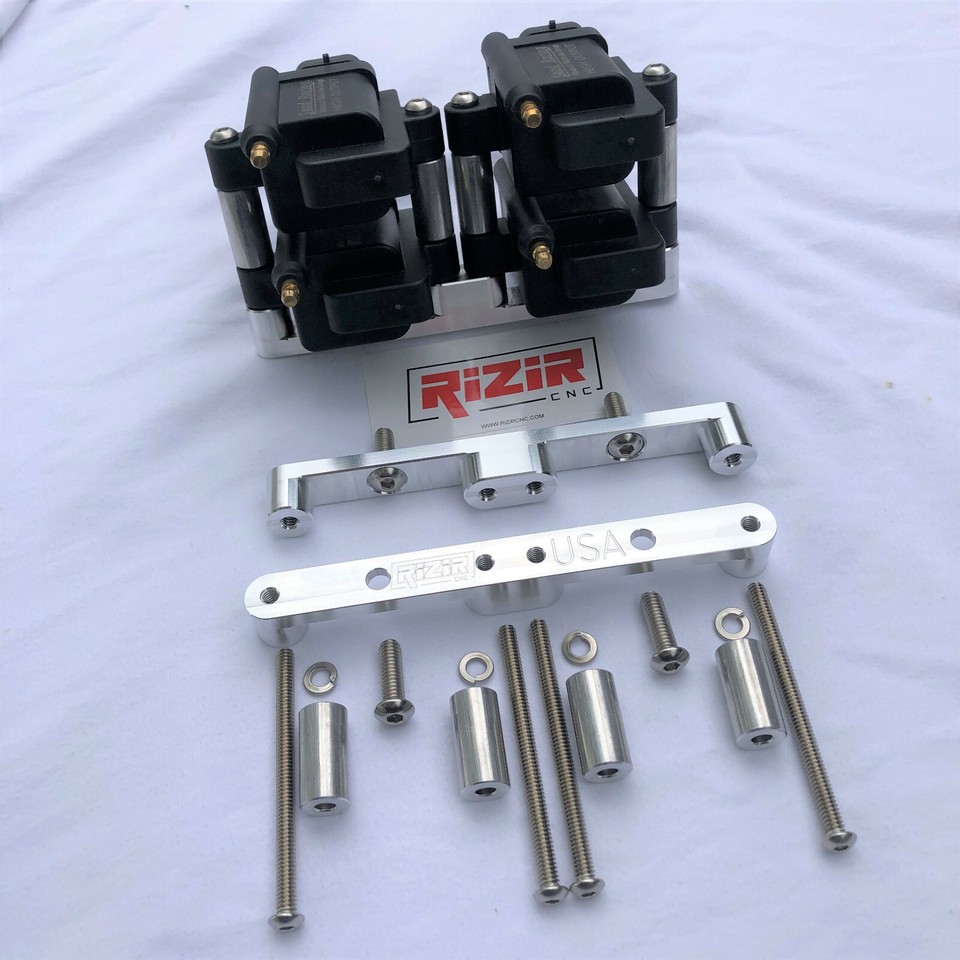 IGN1A MSD LINK Haltech ECUMaster Smart Coil Bracket Mounts USA! QTY 1 ...