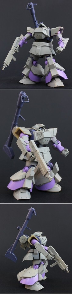 1/144 PROTOTYPE DOM Resin Dress up Conversion Kit for HG UC MS-09R Rick ...