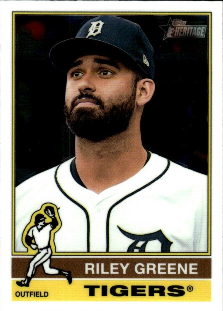 2025 Topps Heritage - Riley Greene #54 Chrome for sale online | eBay ...