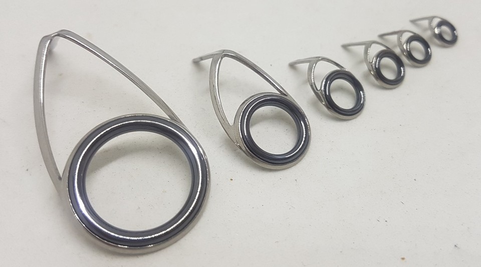 Fuji Alconite K Guide Set KLAG A-256 (Custom Rod Building) Free ...