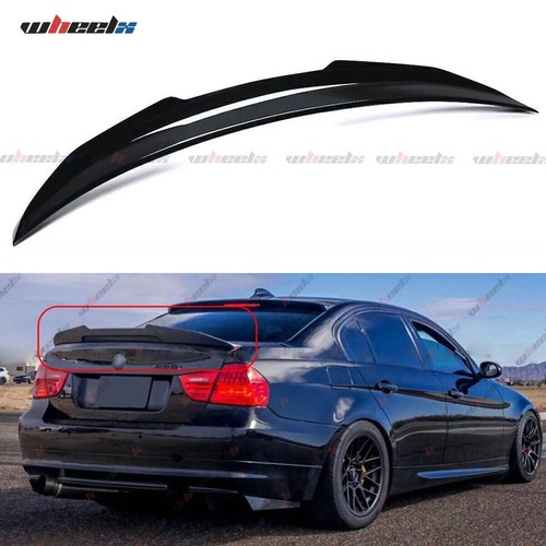 HIGHKICK PSM STYLE TRUNK SPOILER WING FOR 06-11 BMW E90 328I 335I 3 ...