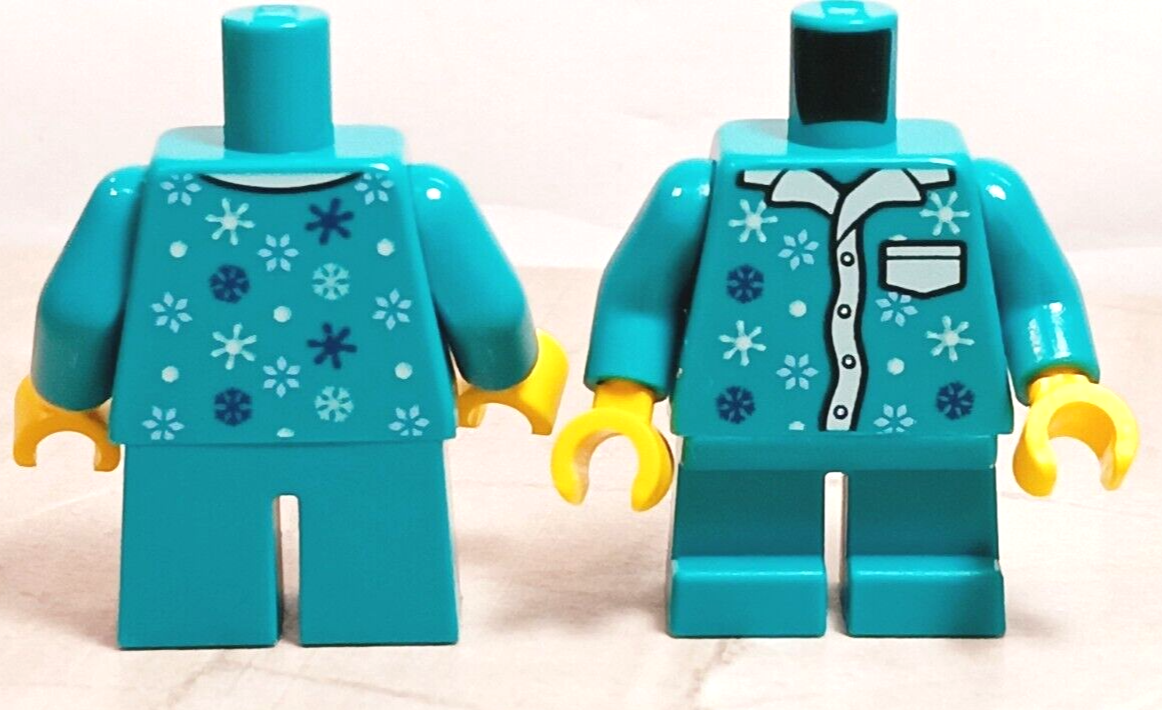 New LEGO Holiday Pajama PJs Toddler Kid Youth Torso Short Legs Add A ...