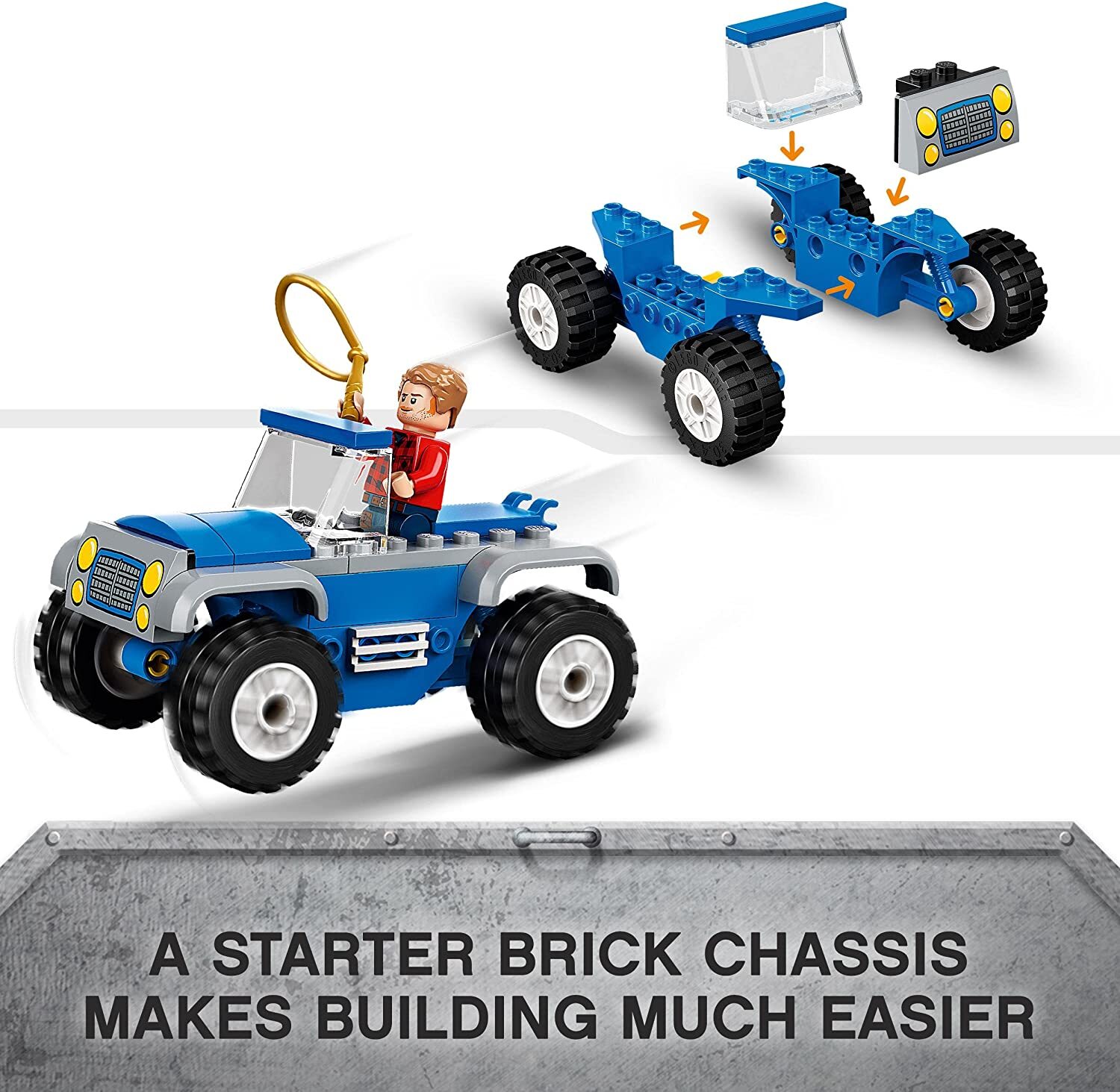 LEGO 76943 Jurassic World Pteranodon Chase Dinosaur Toy Set with 2 M ...