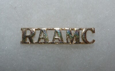 Royal Australian Army Medical Corps RAAMC Anodised Aluminum Shoulder ...
