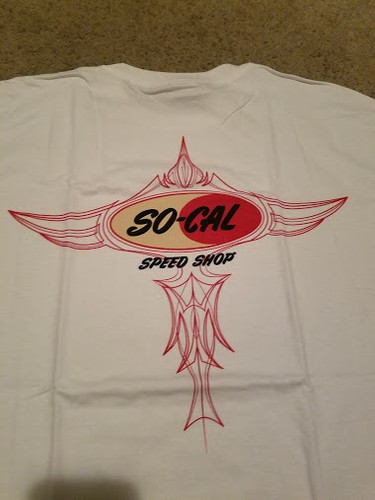 SO-CAL SPEED SHOP LOGO W/PINSTRIPING SHORT SLEEVE T SHIRTS TRADITIONAL ...