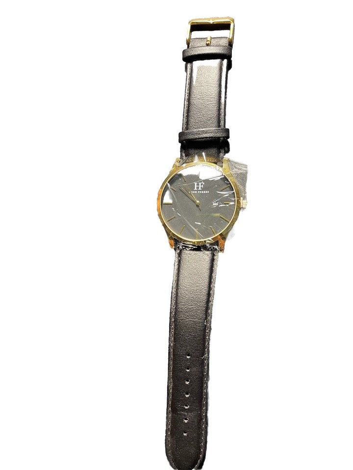 WATCH Hugh Forbes Men *LUXURY Gold + High Quality / NEW + NO BOX | eBay