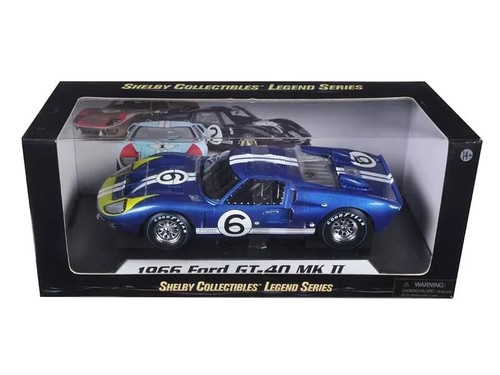 Shelby Collectibles # 1966 Ford GT40 MKII Le Mans 1:18 Scale Diecast ...