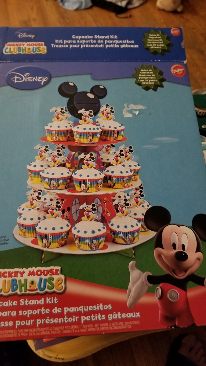 Mickey Mouse 1st Birthday Cupcake Stand