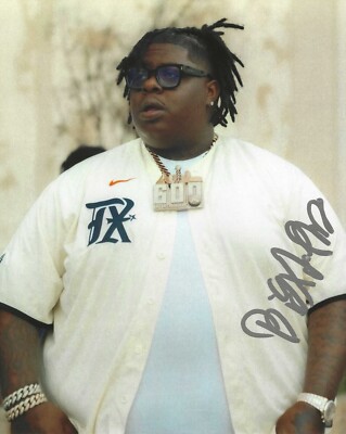 BIGXTHAPLUG SIGNED 8x10 PHOTO RAPPER AUTOGRAPHED THE BIGGEST TEXAS ...