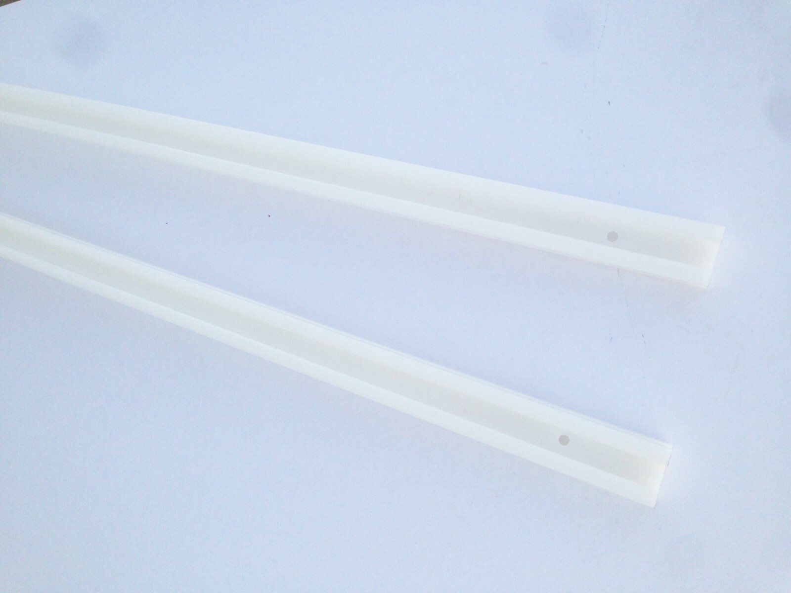 UHMW Hyfax Slides for Polaris - Profile 26 - 66" long - pair - WHITE | eBay