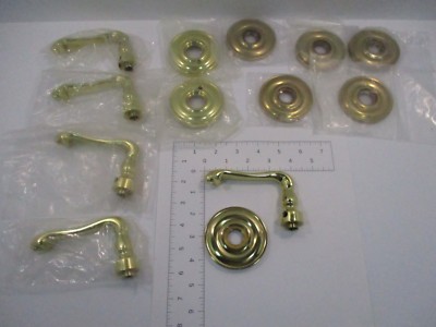 Brass Finish Old Fashioned Style Door Handles | eBay