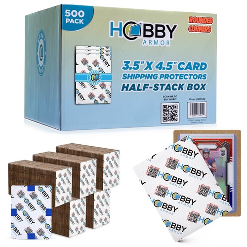 Hobby Armor Trading Card Shipping Protectors 3.5" x 4.5" - Card Mailer ...