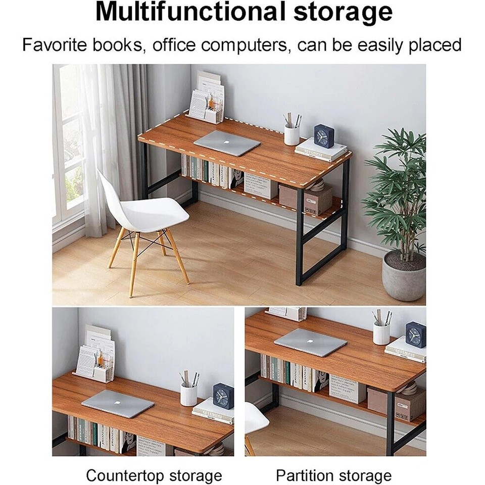 Computer Desk Pc Laptop Study Table Home Office Desk Furniture ...