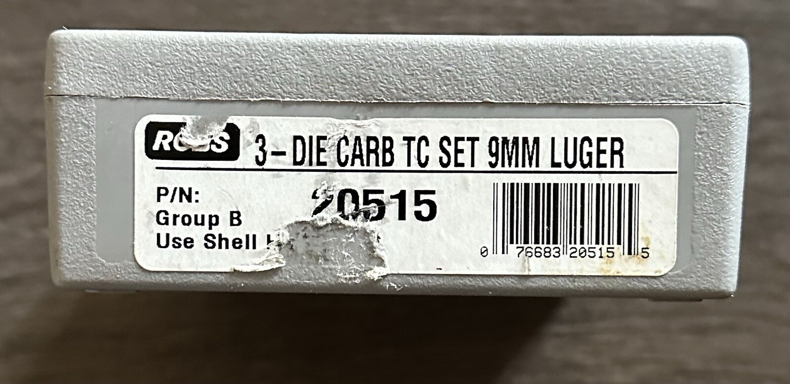 RCBS 20515 9mm Luger 3-Die Carbide Taper Crimp Set Group B - 9x21/9x23 ...