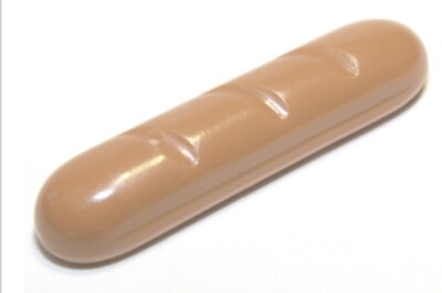 LEGO Minifig Food LOAF of LIGHT BROWN FRENCH BREAD Baguette NEW ...