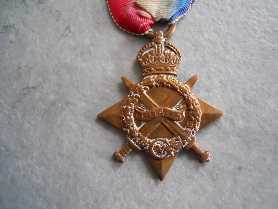 WW1 1914/15 STAR MEDAL BOYES MANCHESTERS | eBay UK