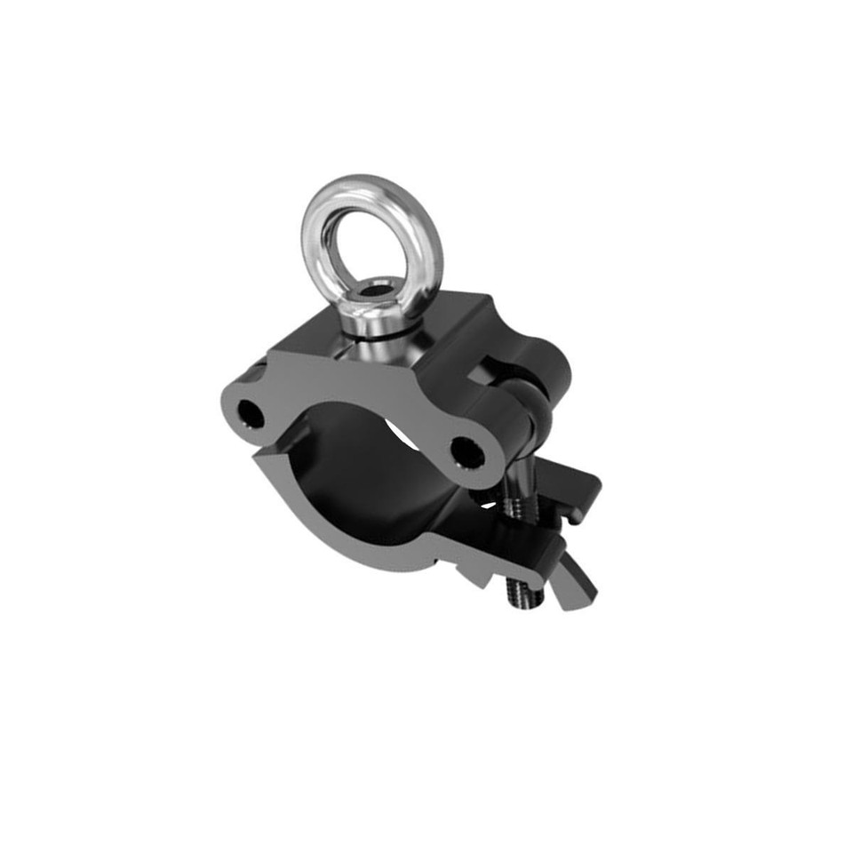 Global Truss Eye Clamp/BLK Heavy-Duty Pro Clamp with Eyebolt - Black | eBay