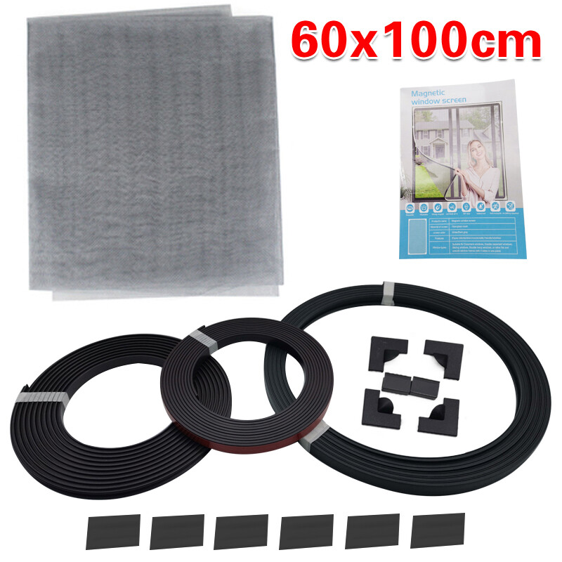 Magnetic Window Insect Screen Mesh Net Fly Mosquito Bug Netting Moth ...