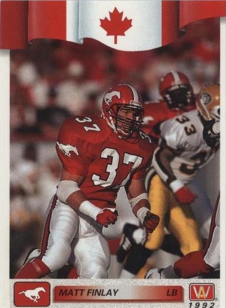 1992 All World CFL - #140 Matt Finlay (RC) for sale online | eBay